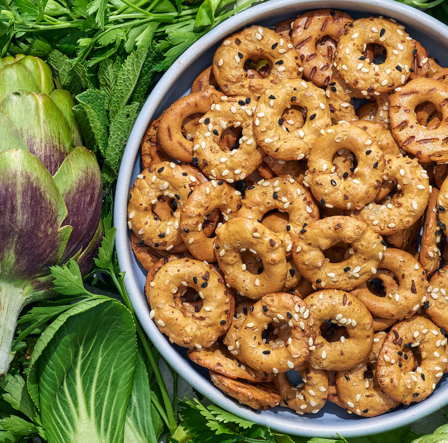 Everything Bagel Protein Pretzels | Diata Health