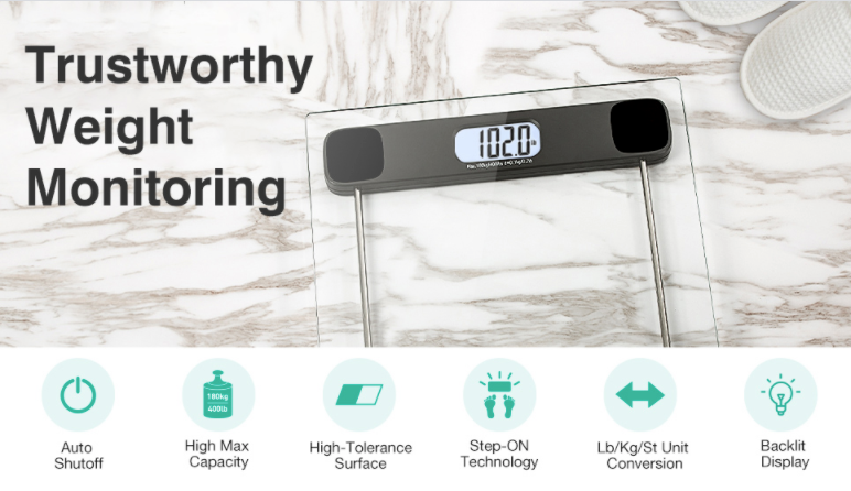 Tempered Glass | Body Weight Scale – Diata Health